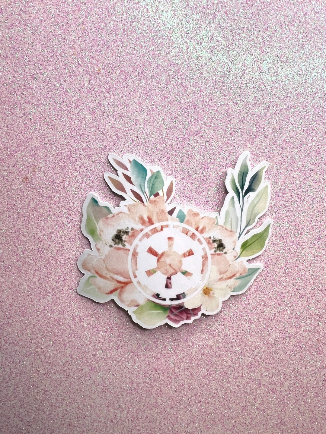 Watercolor Glossy Empire Inspired Sticker - Etsy