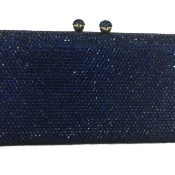 Navy Blue Clutch - Etsy