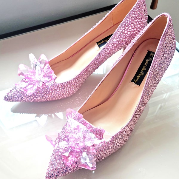 Pink Bridal Shoes - Etsy