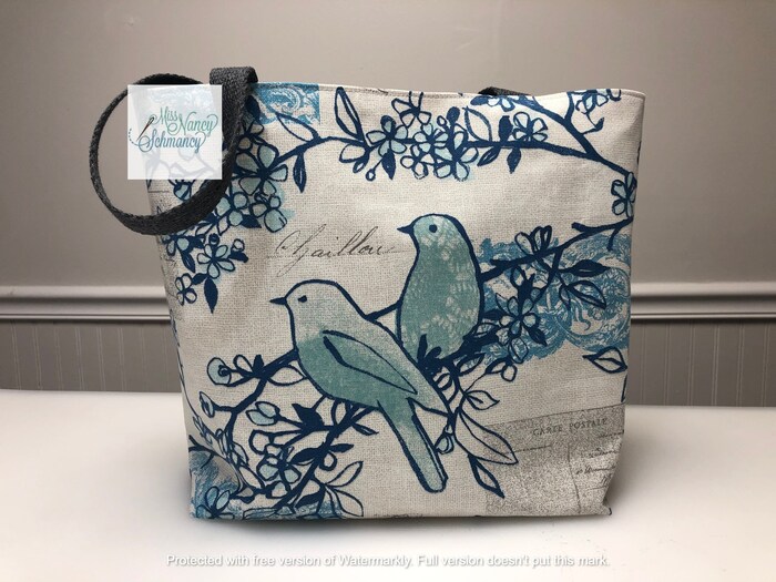 Bird Tote Bag - Etsy