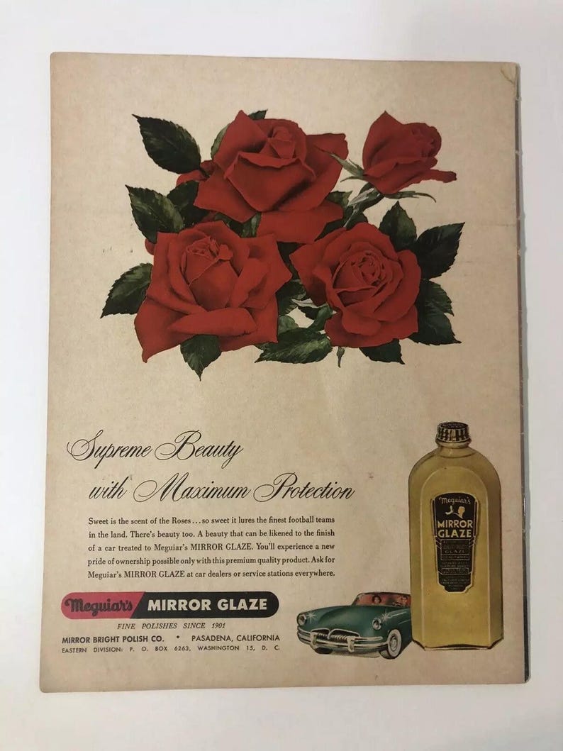1964 Tournament of Roses Program Parade & Illinois Washington Rose Bowl ...