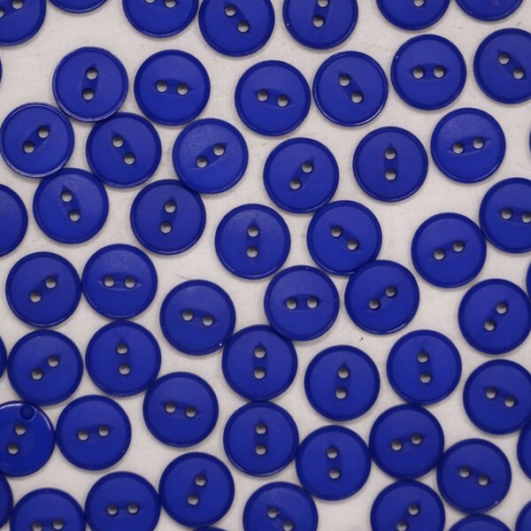 Royal Blue Buttons - Etsy