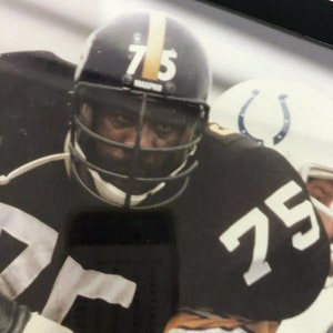 Signed 8x10 JOE GREENE Pittsburgh Steelers Autographed Photo COA ...