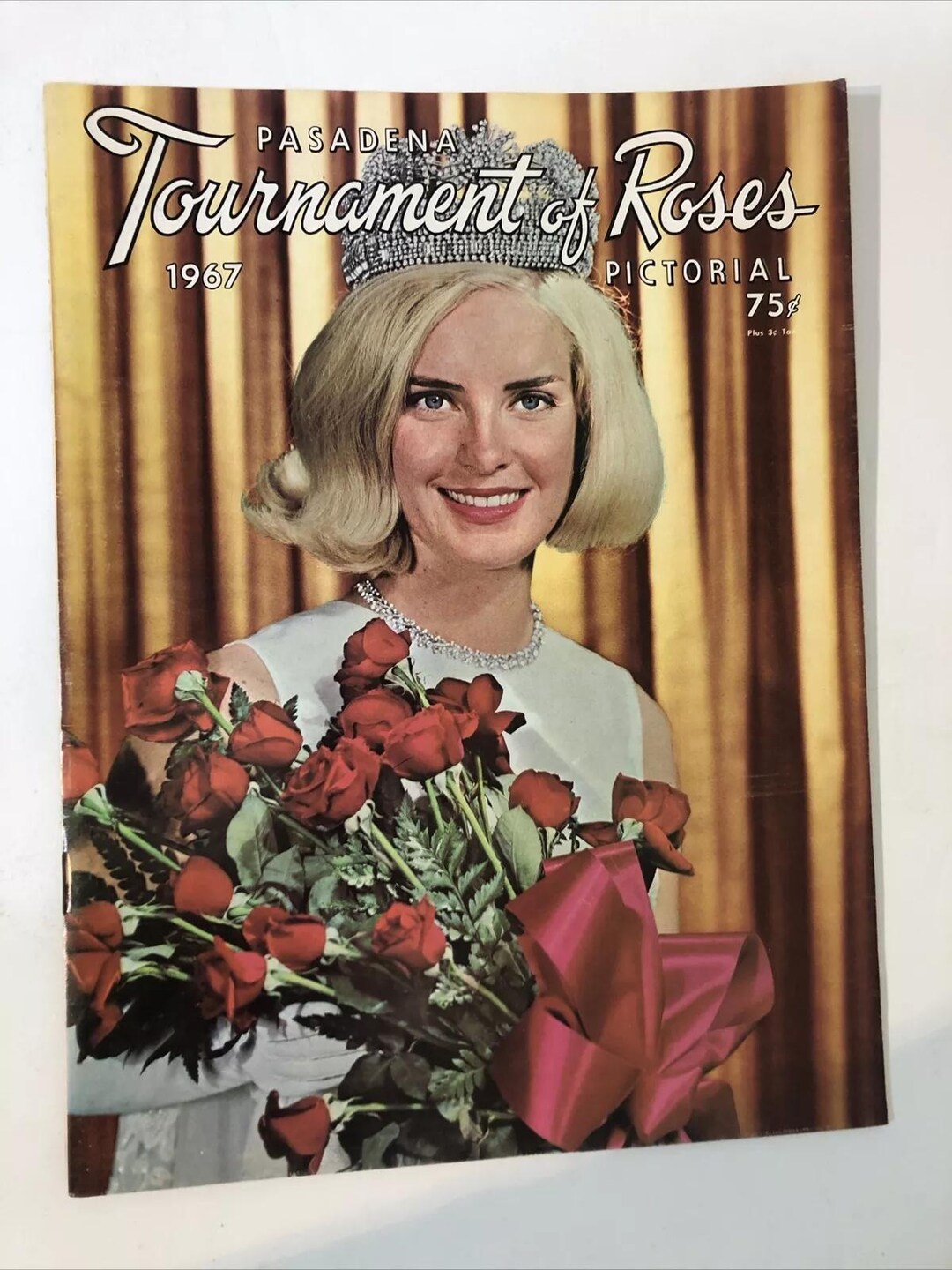 1967 Tournament of Roses Pictorial Program Parade & USC Purdue Rose ...