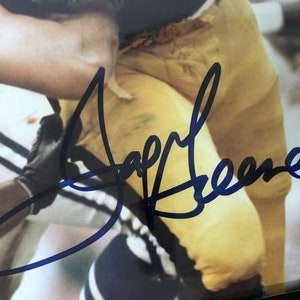 Signed 8x10 JOE GREENE Pittsburgh Steelers Autographed Photo COA ...