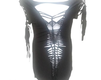 Shredded Dress - Etsy