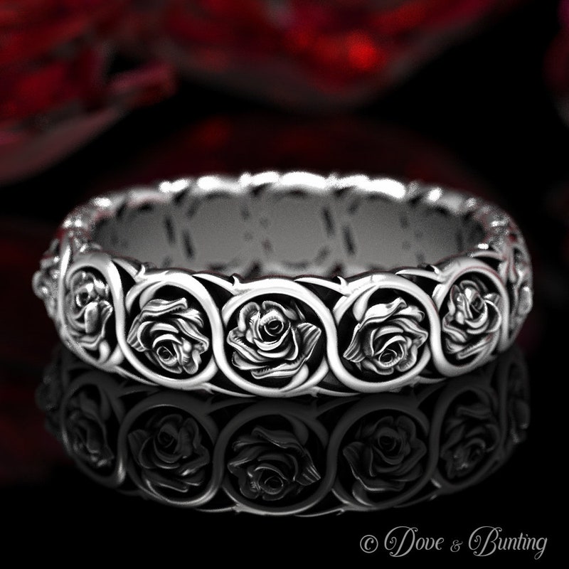 Rose Ring - Etsy