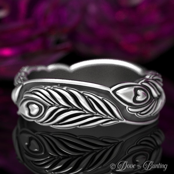 Feather Ring - Etsy