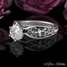 Gold Honey Bee Engagement Ring, Moissanite 10K 14K Bumblebee Solitaire ...