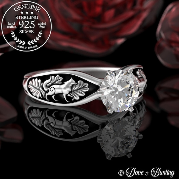 Wolf wedding ring 60 photos - Astyledwedding.com