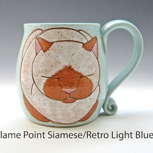 Large Cat Loaf Mug, Pottery Mug, Valentine's Day Gift, Dog Mom, Dog Dad ...