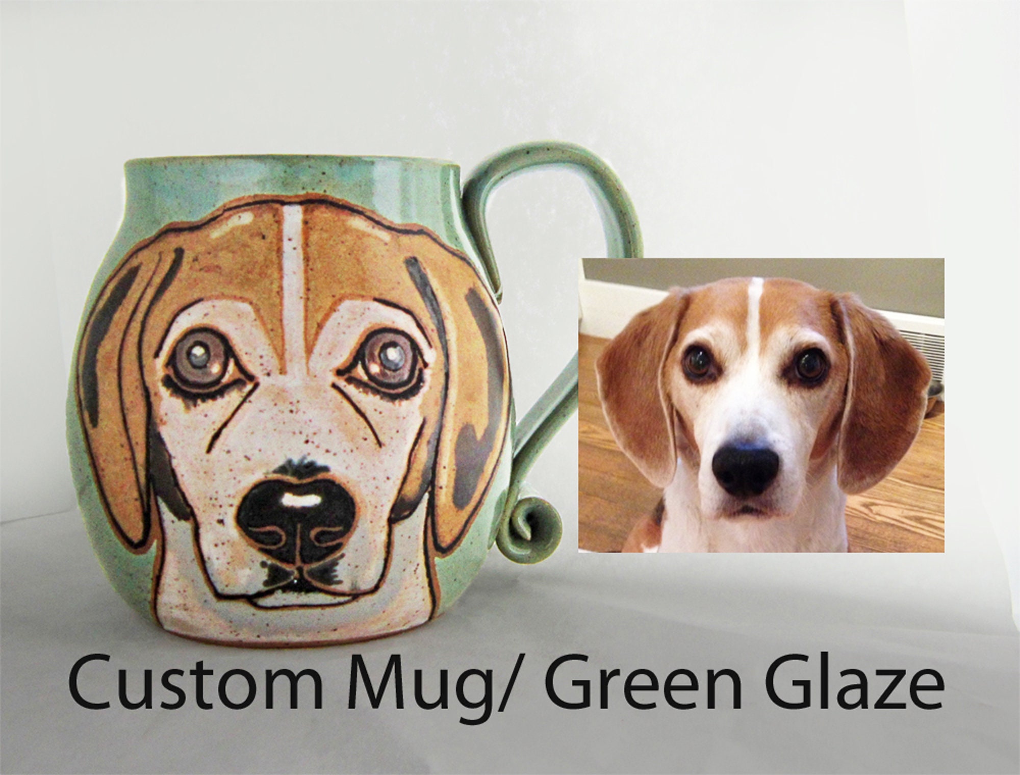 Birthday Gift Custom Beagle Mug Dog Pet Coffee Mug Cup | Etsy