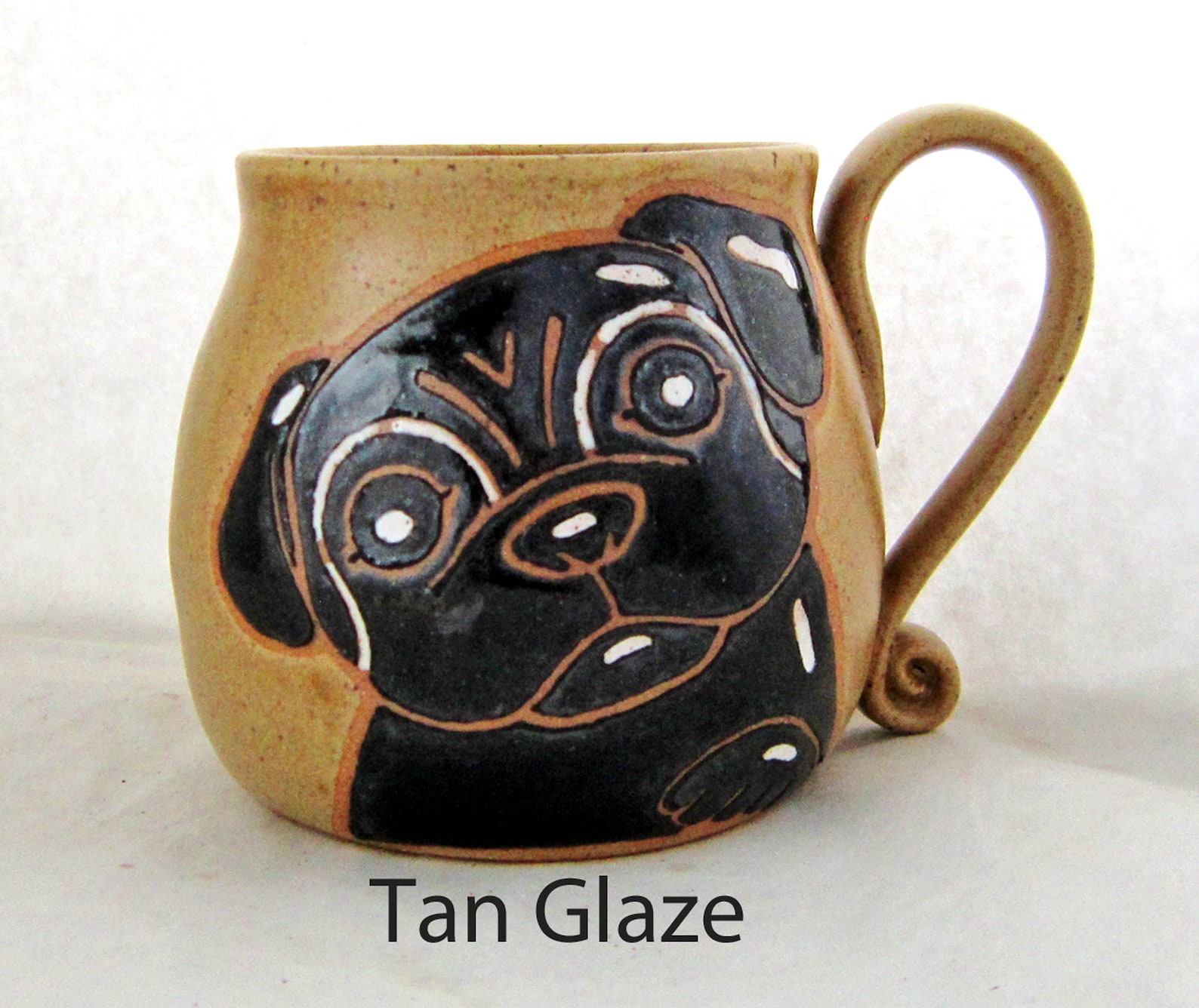 Black Pug Mug Pug Mug Pug Lovers Gift Dog Mug Valentines - Etsy