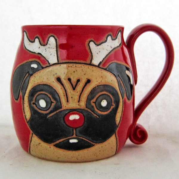 Pug Mugs - Etsy
