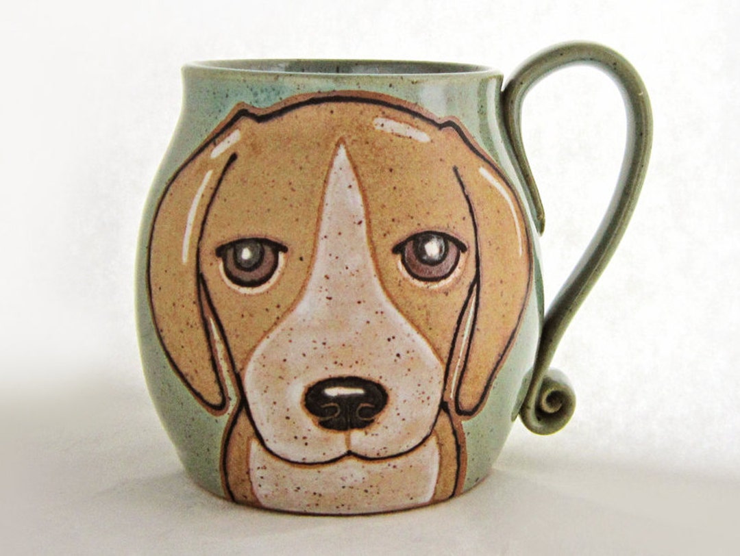 Birthday Gift Custom Beagle Mug Dog Pet Coffee Mug Cup Personalized ...