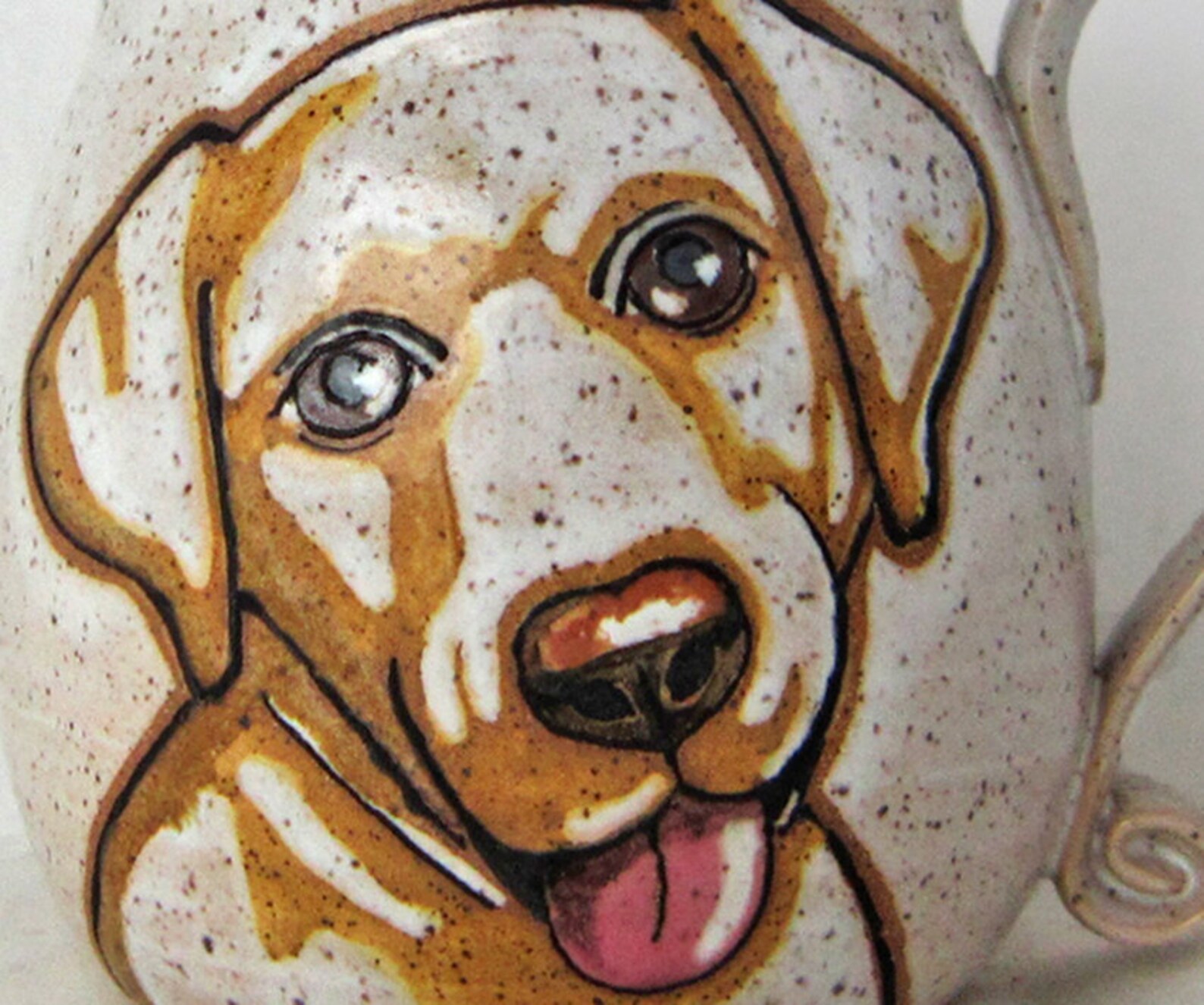 Black Lab Mug Portrait Mug Birthday Gift Labrador Mug - Etsy