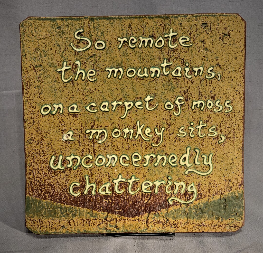 Philosophy Stone - Zen Monkey 15% Off! - Etsy