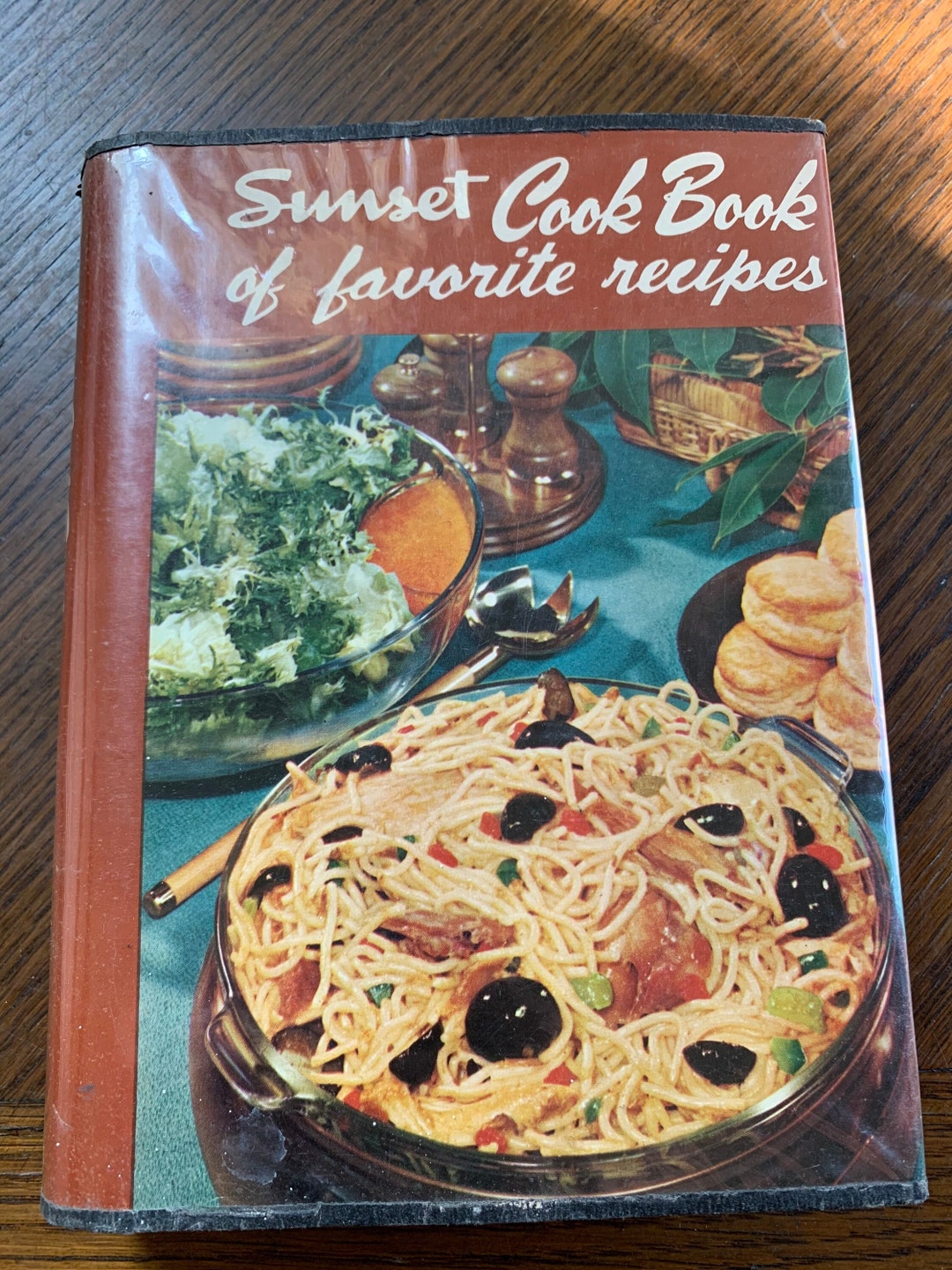 Sunset Cookbook of Favorite Recipes, Vintage Cookbook, 1950s, Western ...