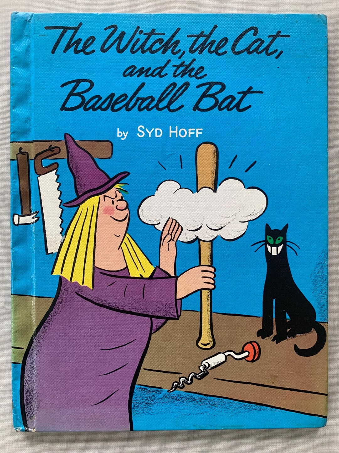 The Witch the Cat and the Baseball Bat, Vintage Children’s Book, Syd ...