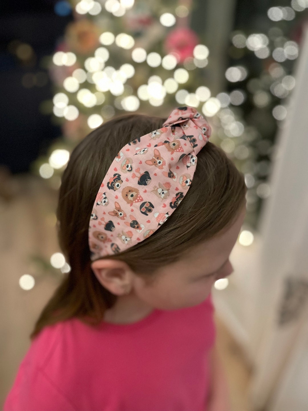 Valentine Puppy Dog Knot Headband | Anthro Style | Fun Headband ...