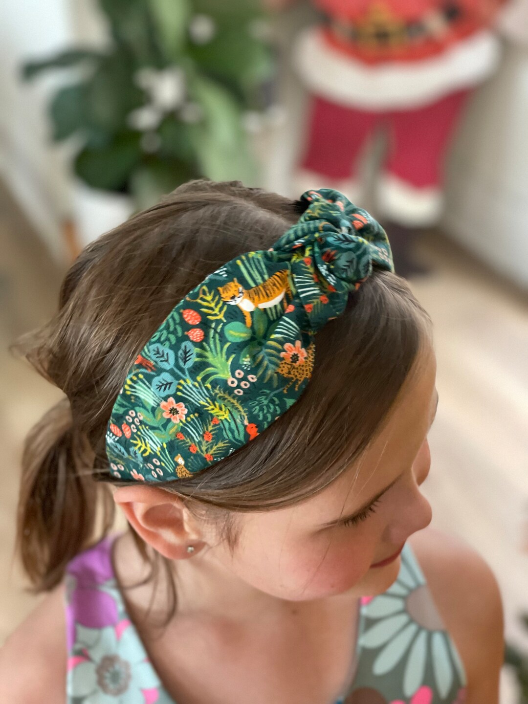 Rifle Paper Tiger Jungle Headband | Anthro Style | Fun Headband - Etsy