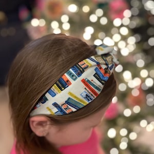 Rifle Paper Co Book Top Knot Headband Anthro Style Fun Headband Book ...