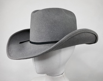 Gray Wool Hat - Etsy