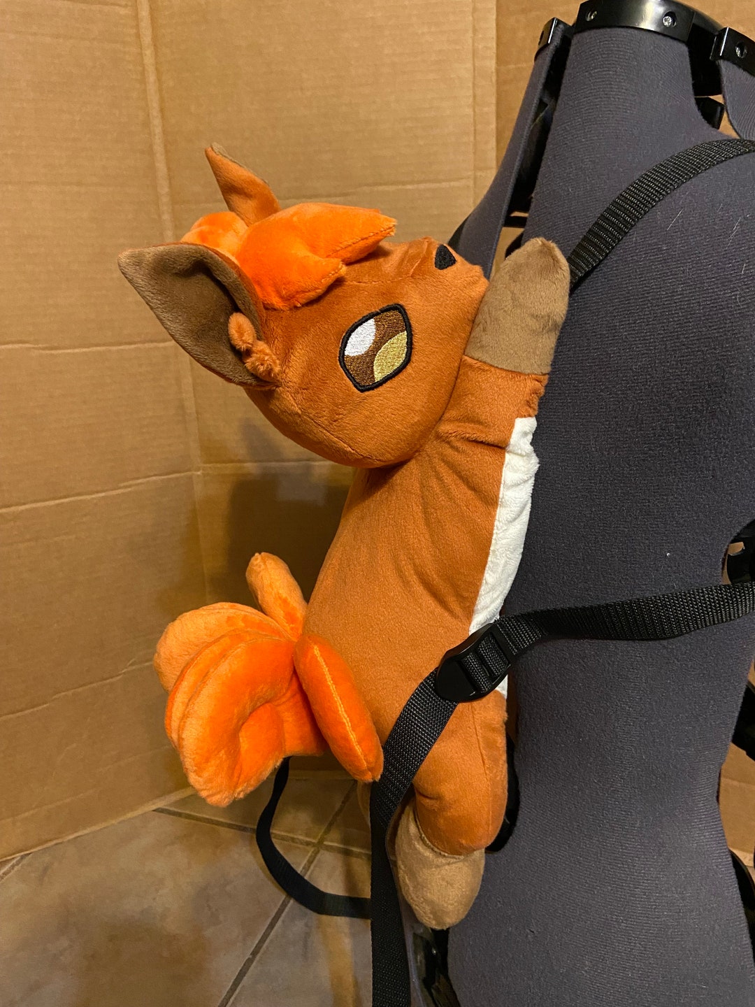 Made to Order - 6 Tailed Fox Backpack - Etsy