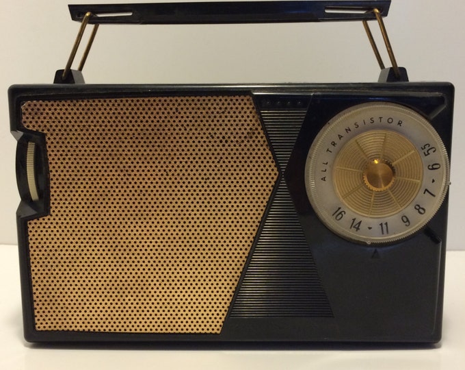 1959 GE Transistor Radio Model P-807A - Etsy