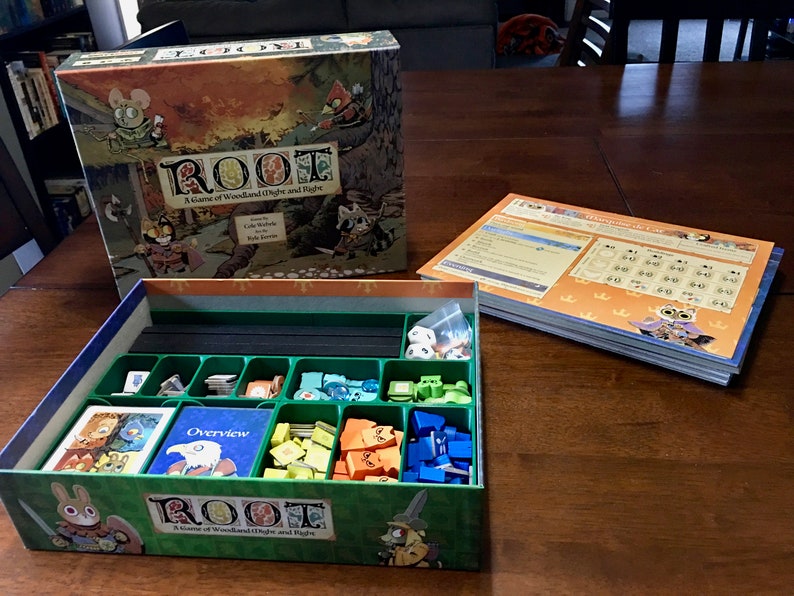 3D Imprimé Root Board Game Insert Fits Base Game et | Etsy