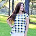 Ladies Two Tone Tunic PDF Sewing Pattern - Etsy