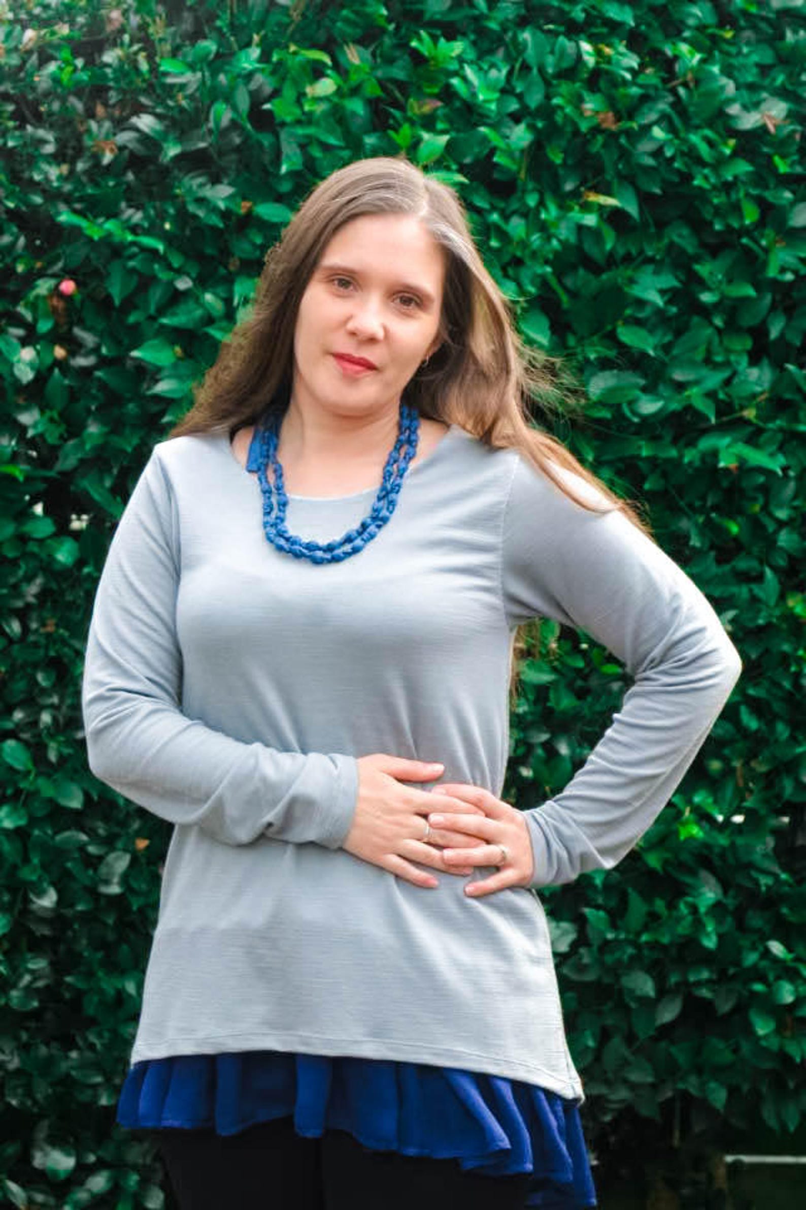 Ladies Two Tone Tunic - PDF Sewing Pattern - Etsy