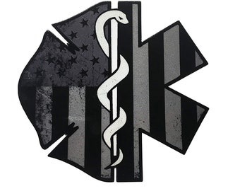 Fire rescue decal | Etsy