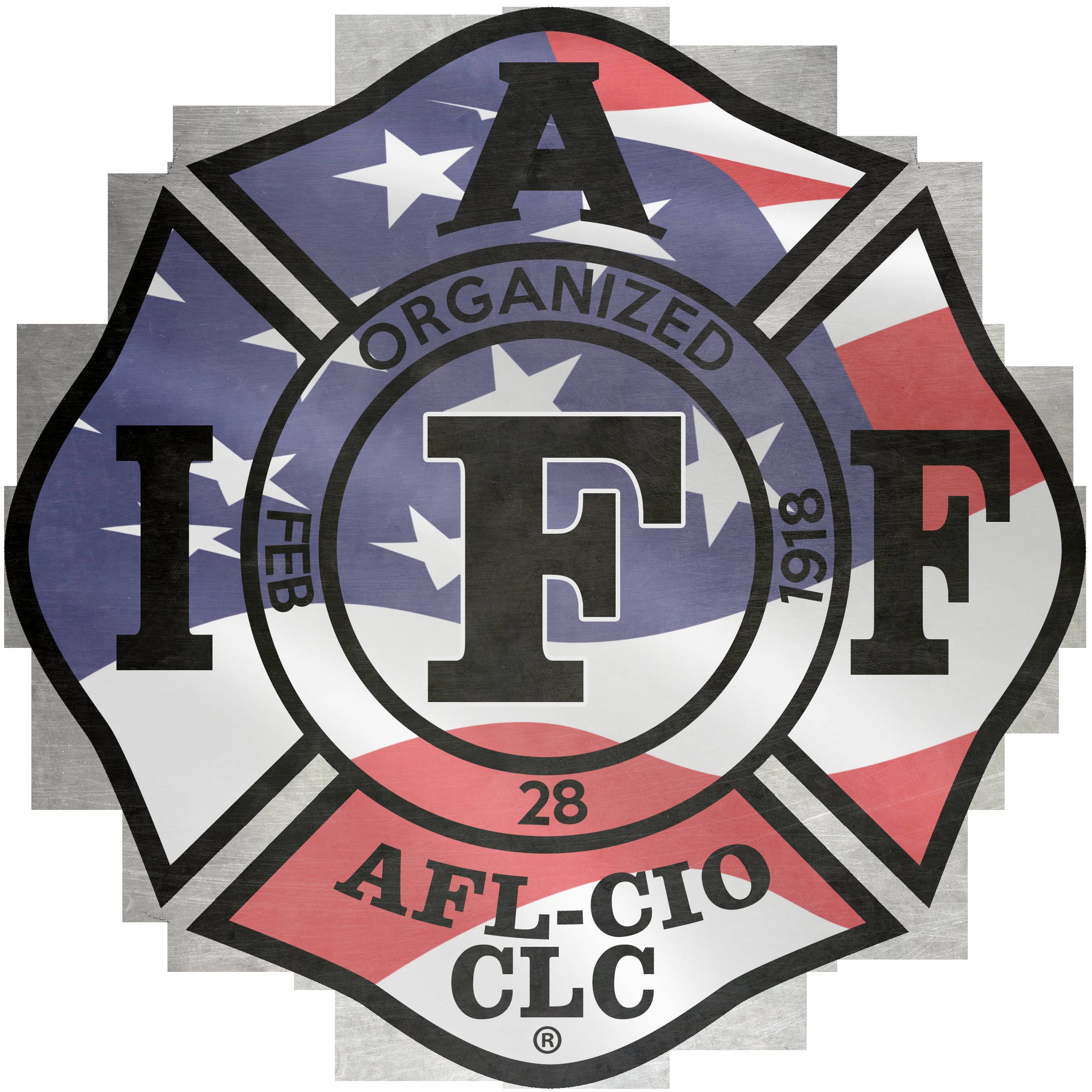 The IAFF Union Patriot Flag REFLECTIVE Vinyl Firefighter Decal - Etsy ...
