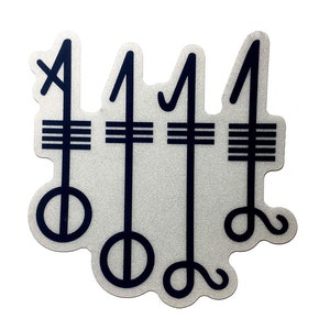 Svefnthorn VIKING sleep Thorn 3M REFLECTIVE DECAL Norse Mythology - Etsy