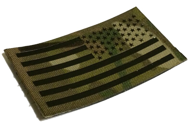3.5x2 Inch Infrared Multicam Ir Us Flag Patch Us Army Special - Etsy