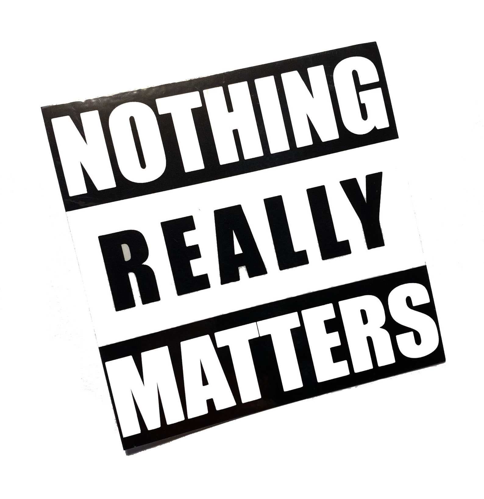 NOTHING Really Matters PVC Morale Patch 4x4 Outdoor - Etsy