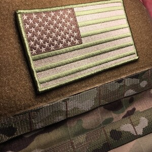 Large 5x3 Inch Multicam Colors US Flag Mil-spec Patch Us Army - Etsy