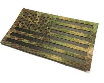 Us Flag Ir Patch - Etsy