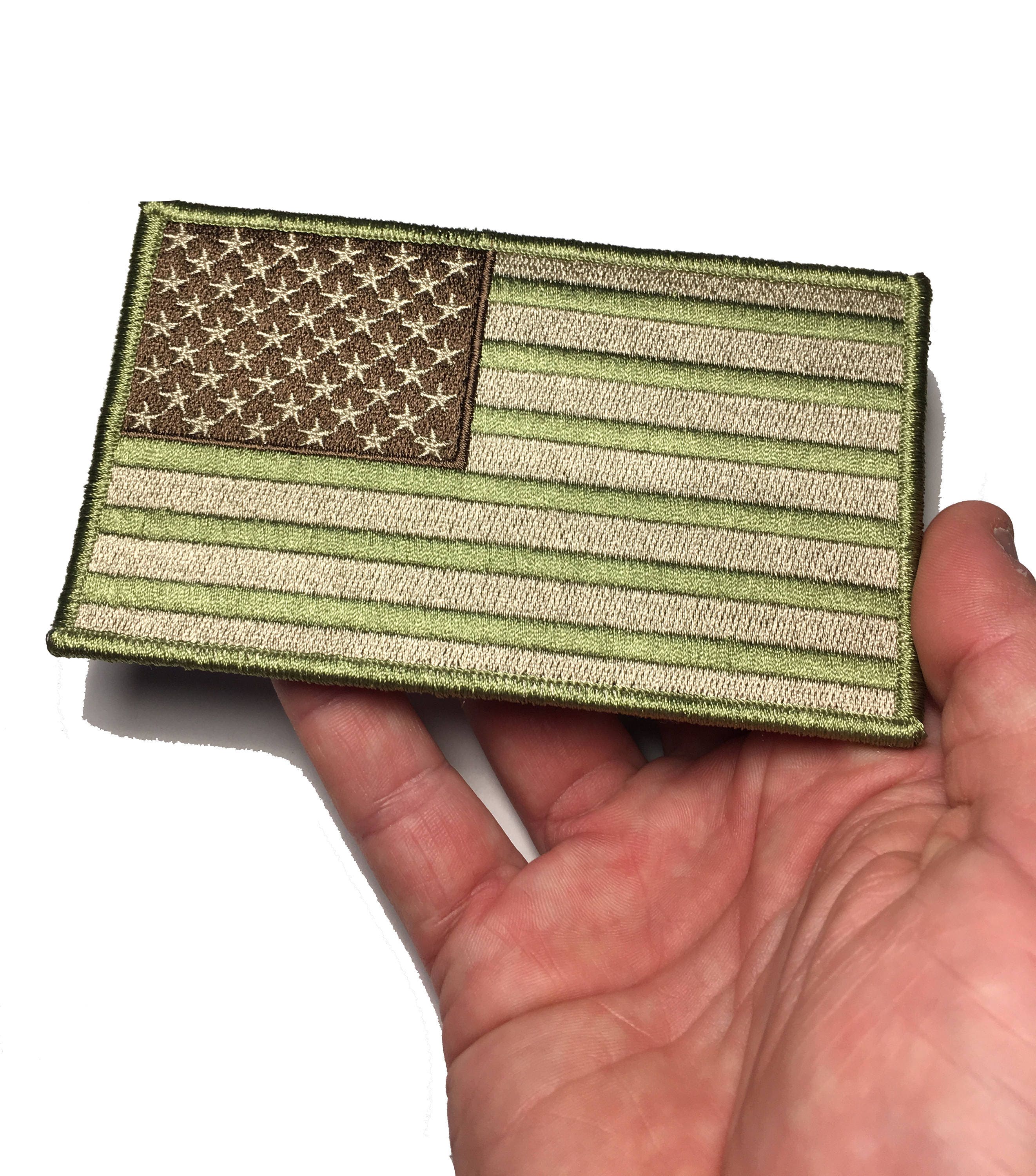Large 5x3 Inch Multicam Colors US Flag Mil-spec Patch Us Army - Etsy