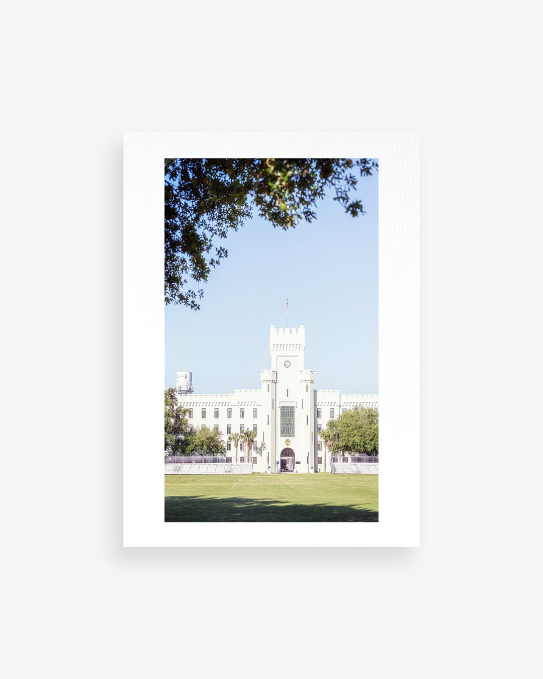 Citadel College Print, the Citadel Wall Art, Charleston South Carolina ...