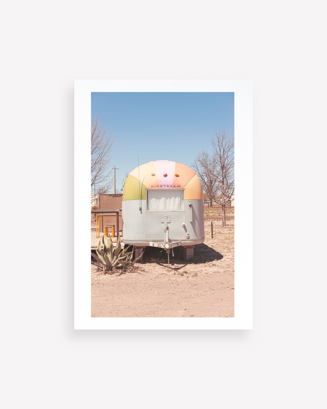 Marfa Texas Wall Art, El Cosmico Marfa Print, West Texas Photography ...