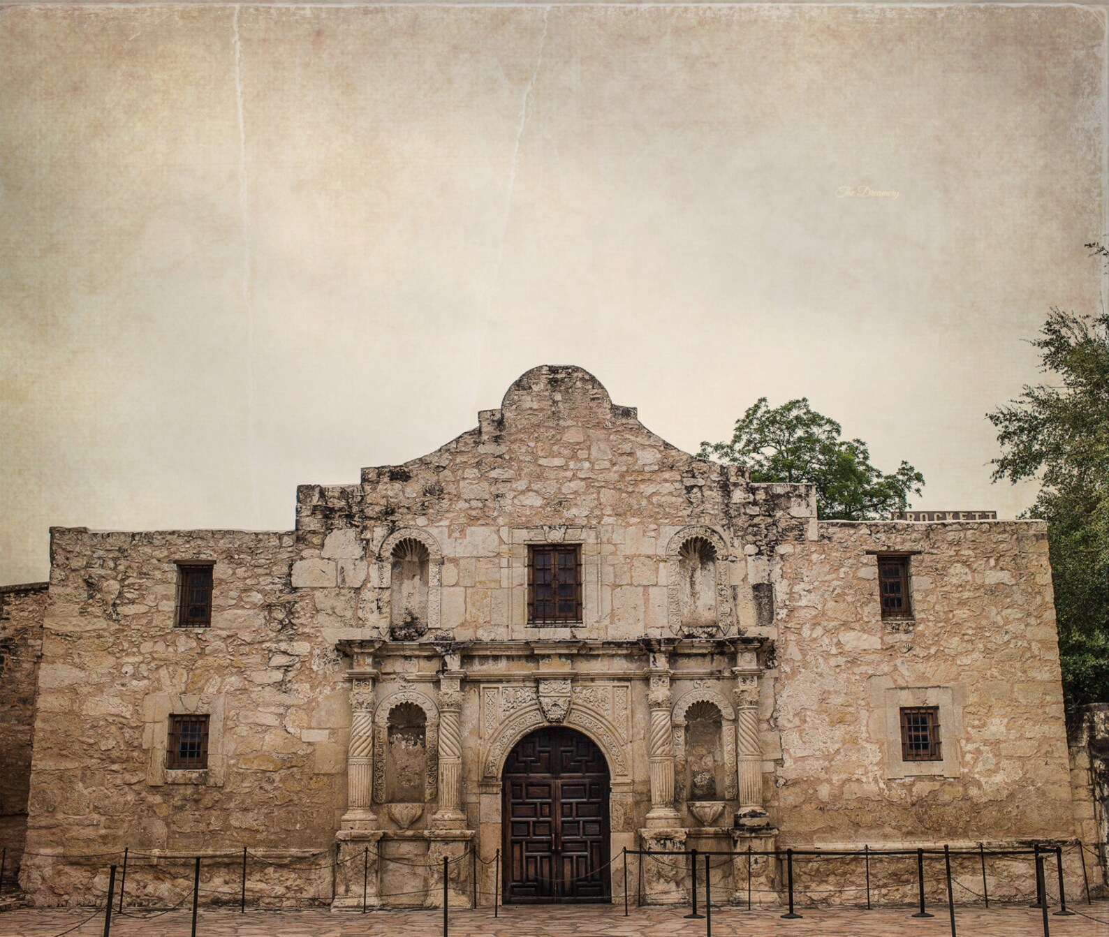 Texas Photography the Alamo Rustic Decor Canvas Gallery - Etsy