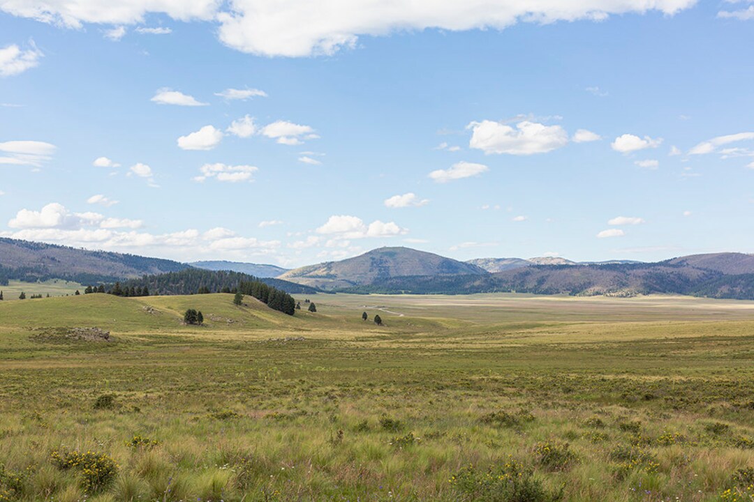 New Mexico Landscape Photography, Nature Print for Living Room, Valles ...