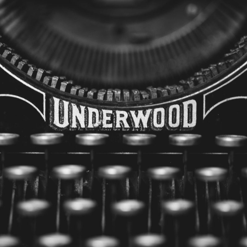 Typewriter Print - Etsy