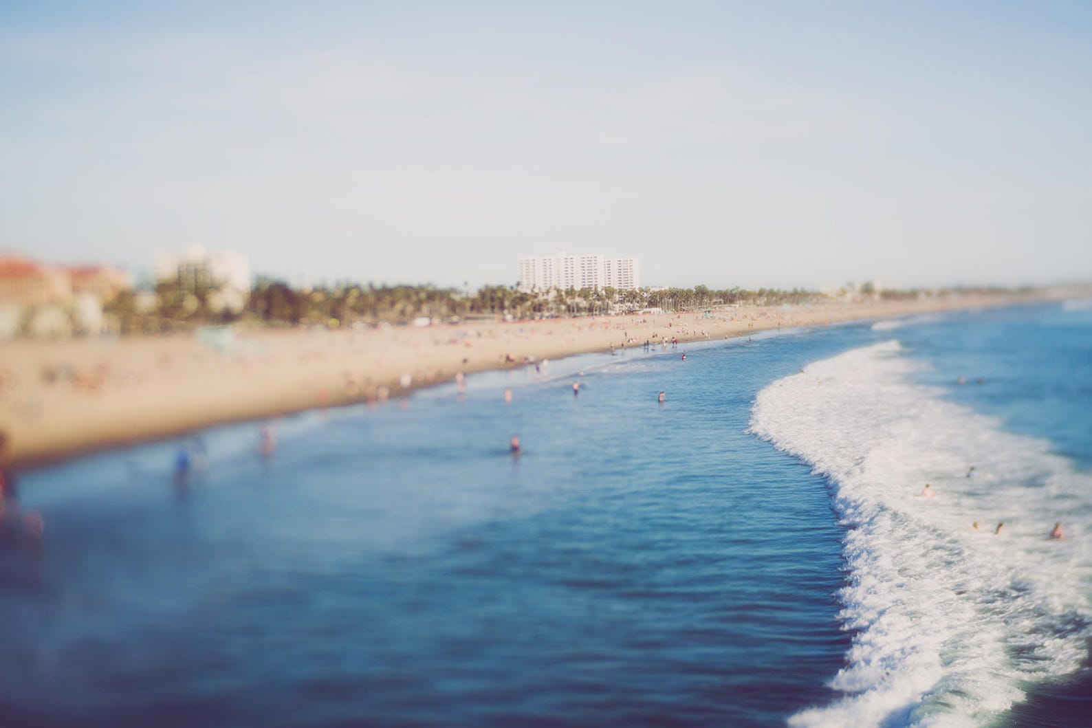 California Beach Photography Santa Monica Beach Los Angeles - Etsy