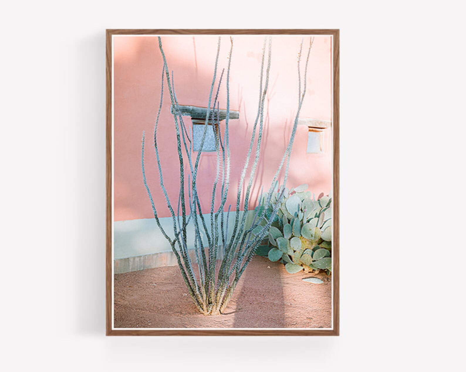 Marfa Wall Art West Texas Photography Cactus Wall Art Pink - Etsy