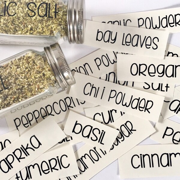 Spice Label - Etsy