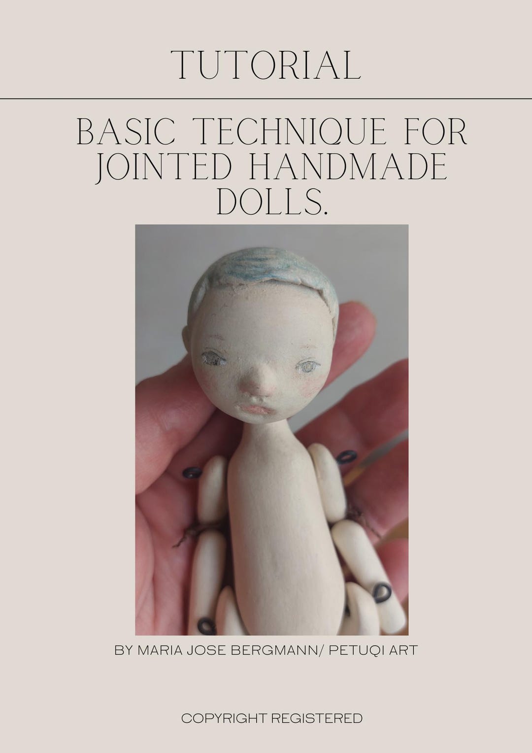 Doll Tutorial, Basic Technique for Creating Jointed Dolls, Hand Made ...