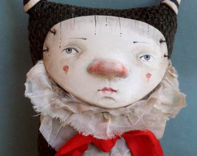 Lou the Little Monster, Art Doll - Etsy
